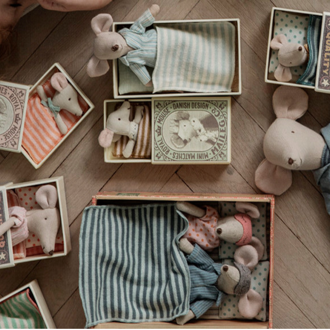 Maileg Mice + Clothes – Nordic Chill
