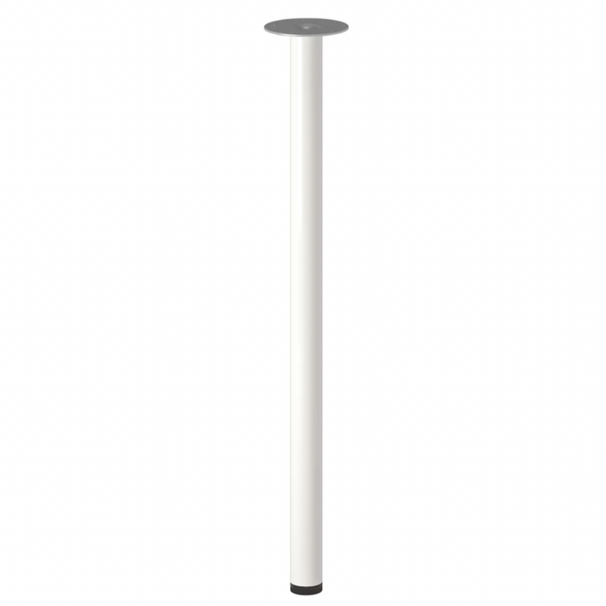 Ikea Adils Basic Pole Table Leg, 70cm, White – Nordic Chill