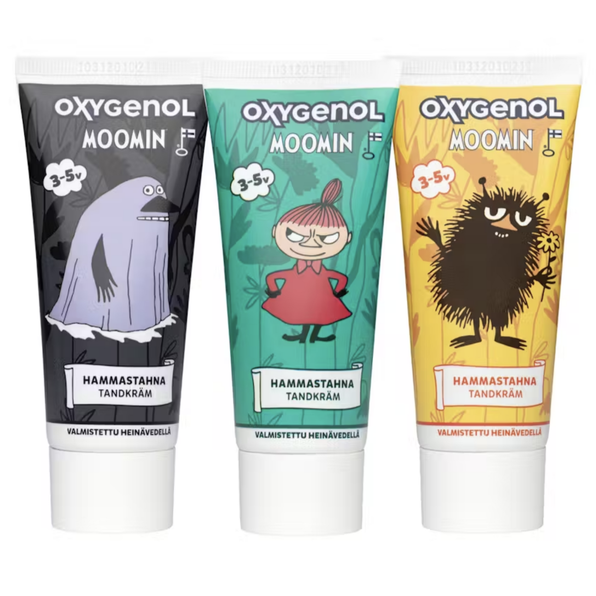 Moomin Kids Toothpaste with Xylitol, 3-5 Years Old – Nordic Chill